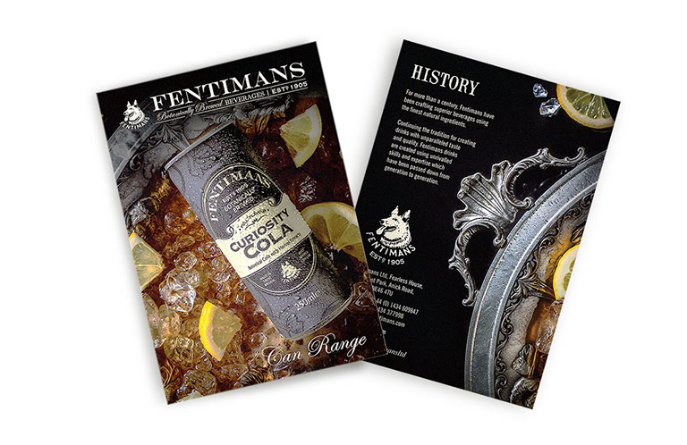 Fentimans Cans Brand Packaging Design