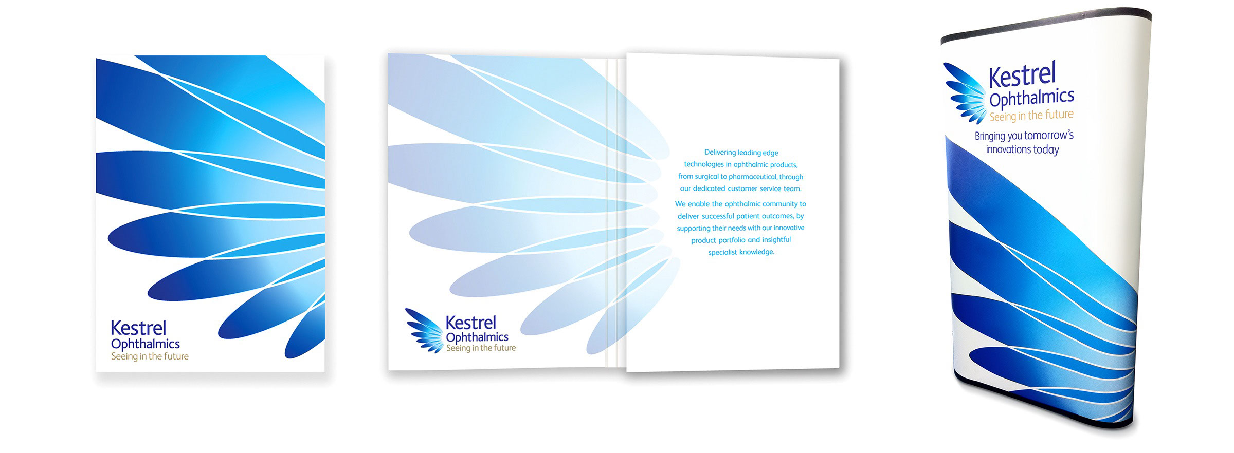 Kestrel Ophthalmics Brand Identity Design