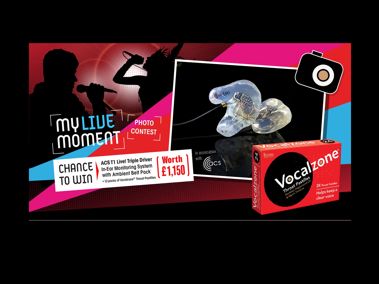 Vocalzone Throat Pastilles Brand Identity Design